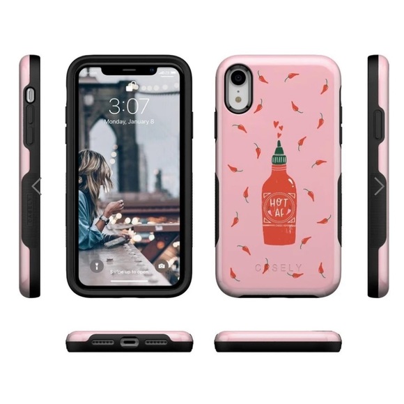 casely | Accessories | 32 Casely Pink Hot Sauce Iphone Xr Case | Poshmark
